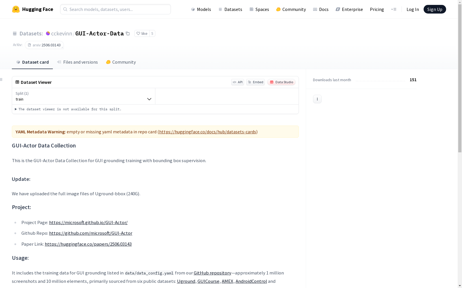 GUI-Actor-Data|图形用户界面(GUI)识别数据集|自然语言处理(NLP)数据集