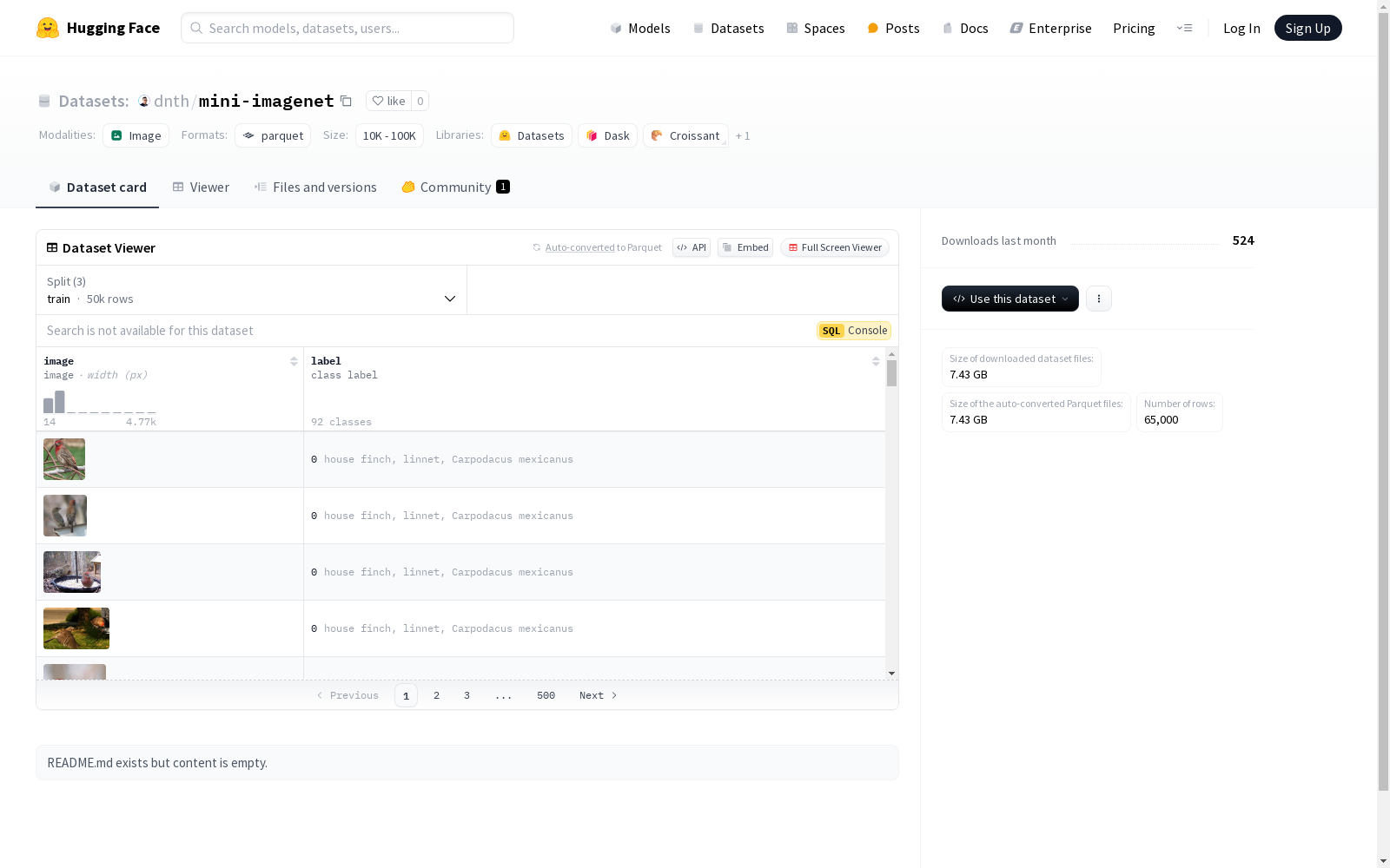mini-imagenet|图像分类数据集|计算机视觉数据集