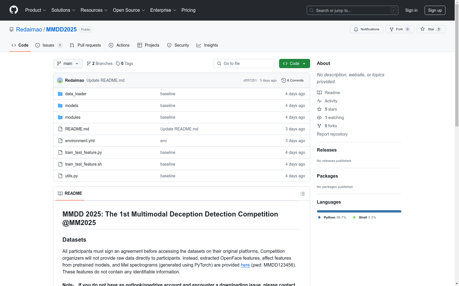 DOLOS, Real-life Deception Detection, Bag-of-Lies, Miami University Deception Detection Database ...
