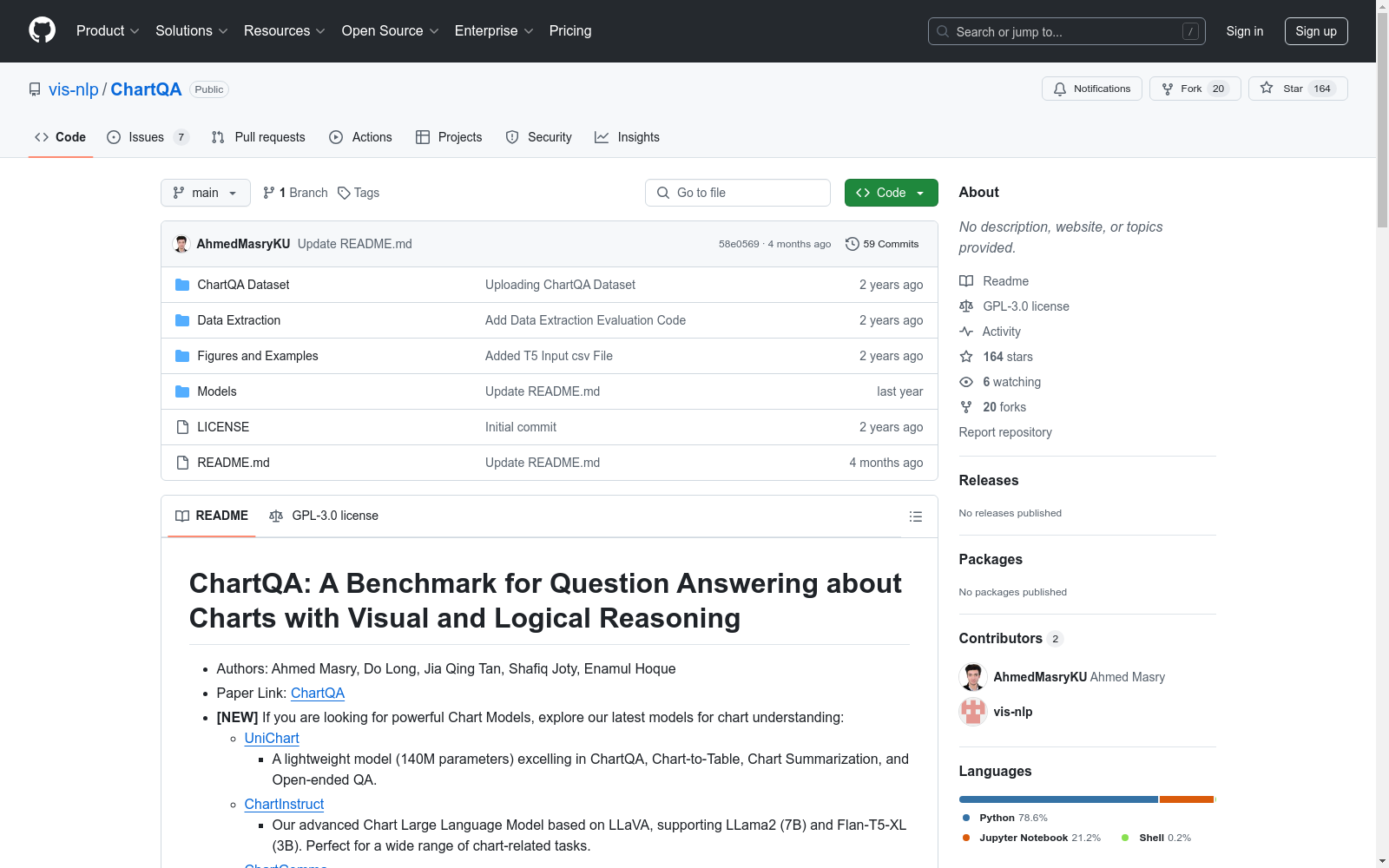 ChartQA-7|视觉问答数据集|图表分析数据集