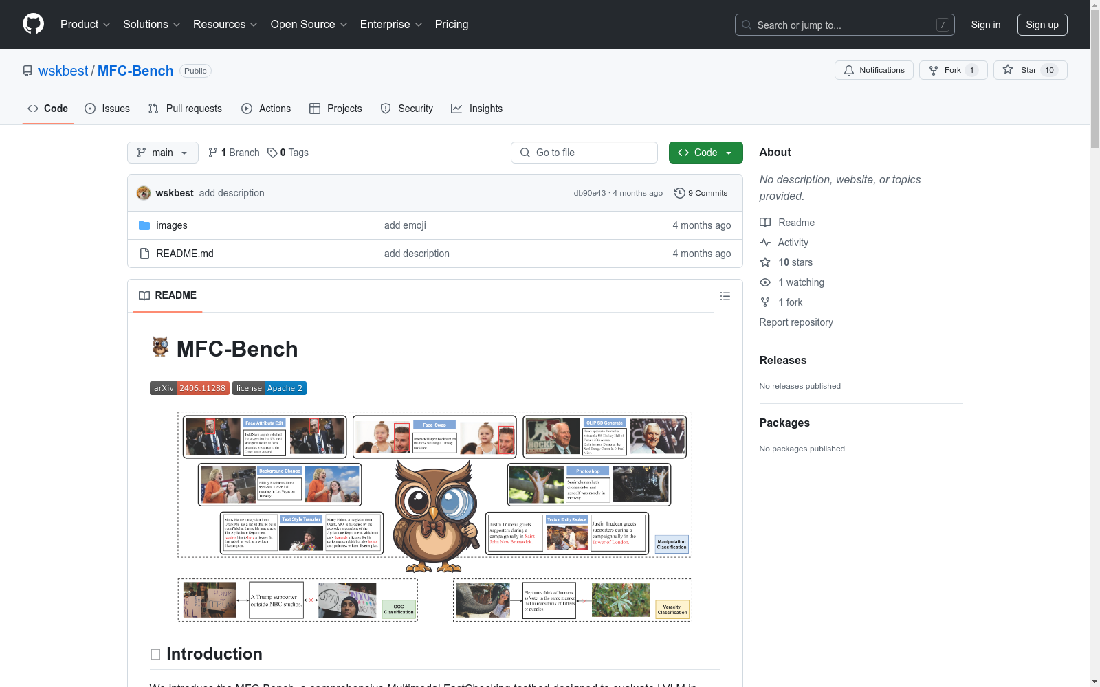 MFC-Bench|多模态事实核查数据集|视觉-语言模型评估数据集