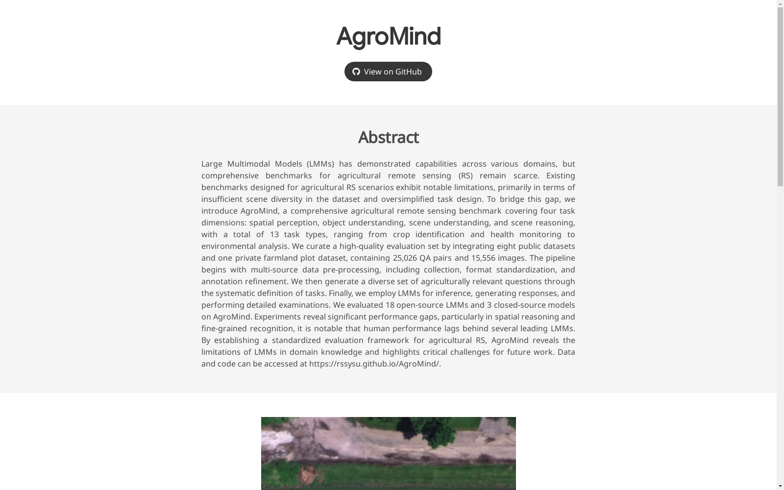 AgroMind|农业遥感数据集|机器学习数据集