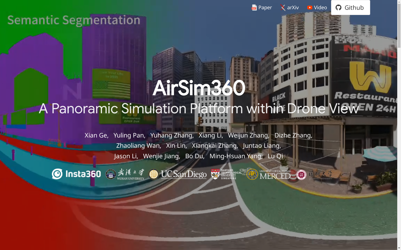 AirSim360|无人机数据集|全景视觉数据集