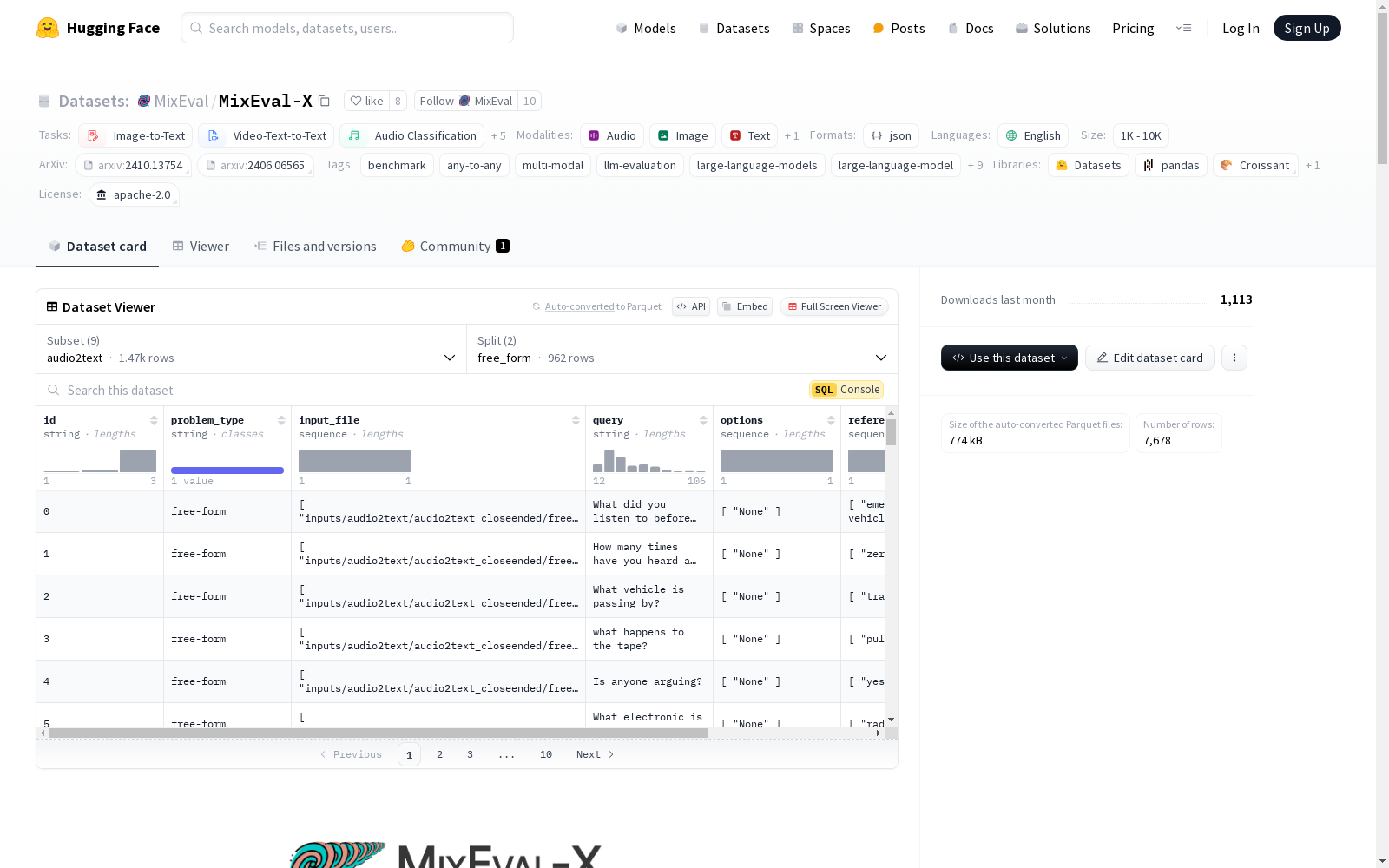 MixEval-X|多模态学习数据集|模型评估数据集