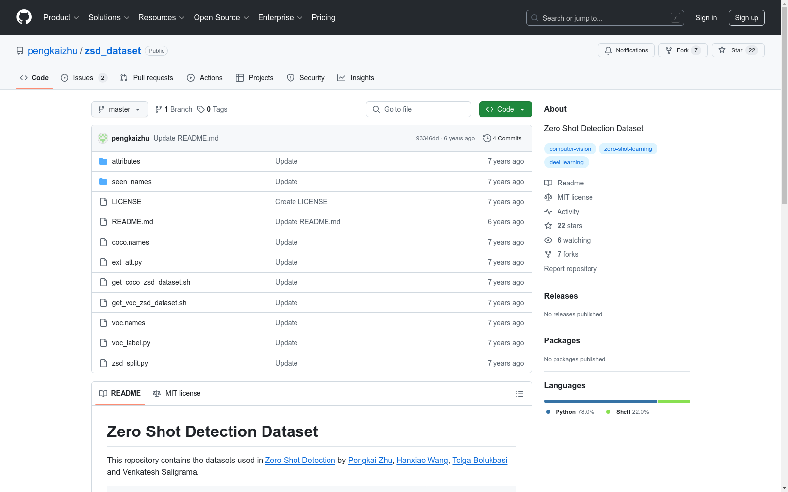 Zero Shot Detection Dataset|零样本学习数据集|计算机视觉数据集