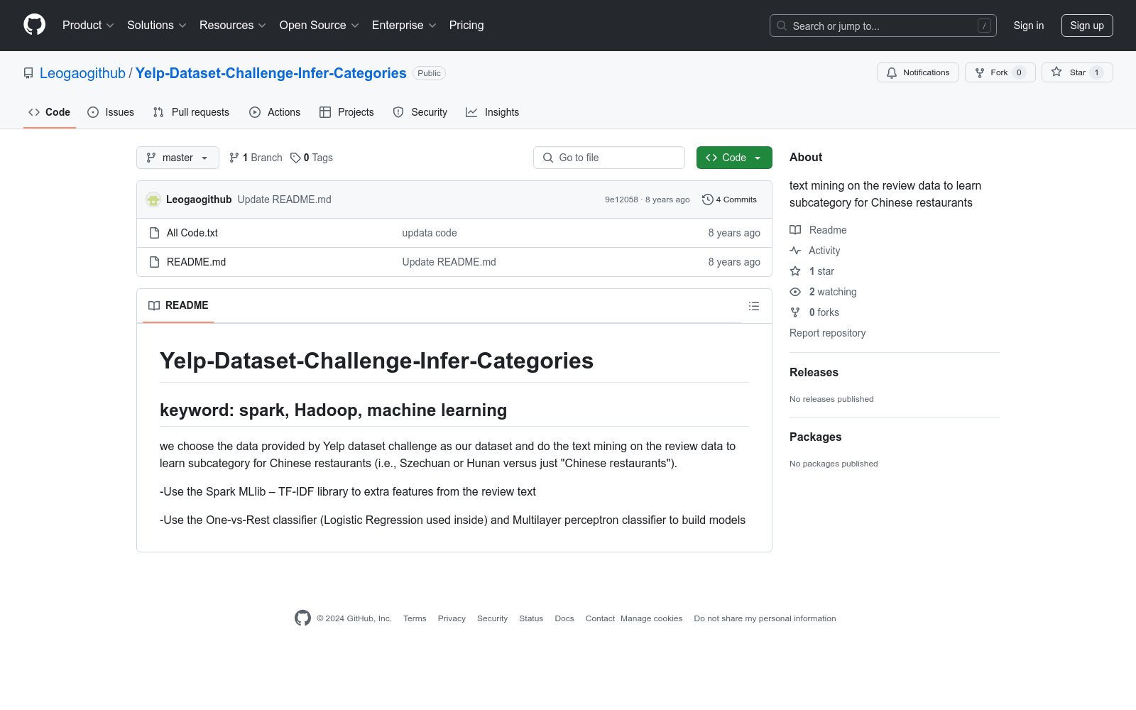 Yelp Dataset Challenge|餐饮业分析数据集|文本挖掘数据集