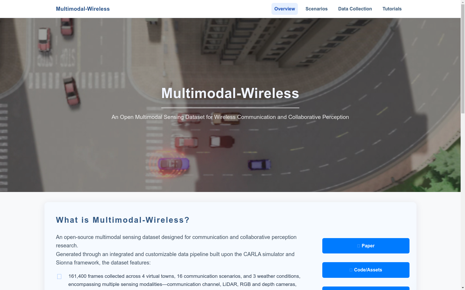 Multimodal-Wireless|无线通信数据集|多模态感知数据集