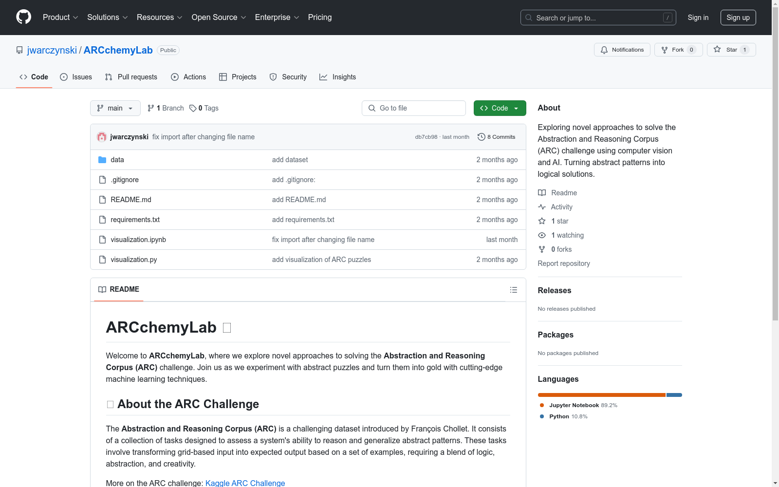 Abstraction and Reasoning Corpus (ARC)|模式识别数据集|系统推理数据集