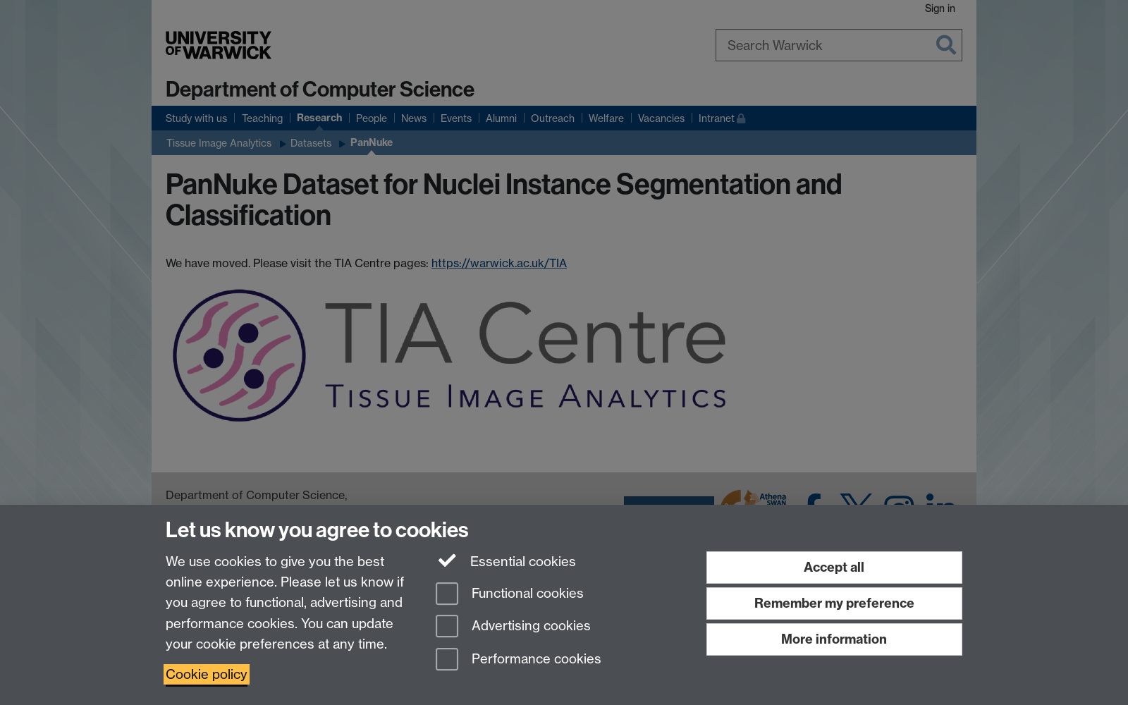 PanNuke|细胞核分割数据集|计算病理学数据集