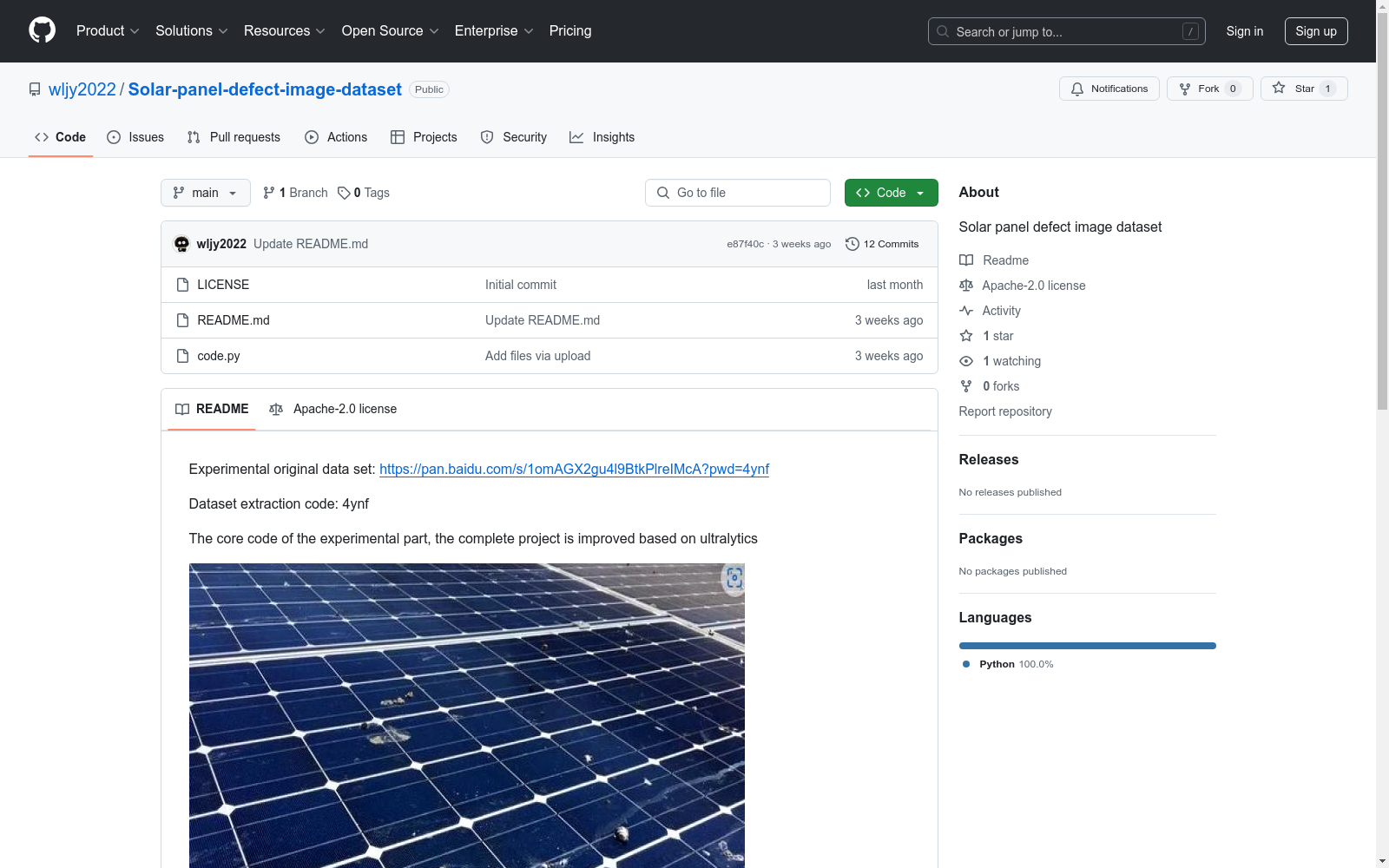 Solar-panel-defect-image-dataset|太阳能板缺陷检测数据集