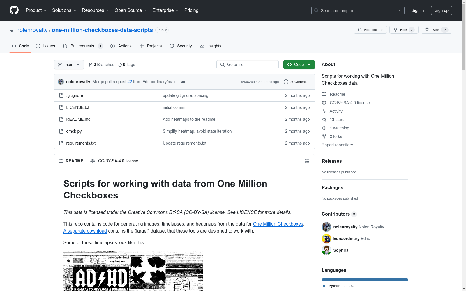 One Million Checkboxes Data|用户交互数据集|复选框数据集