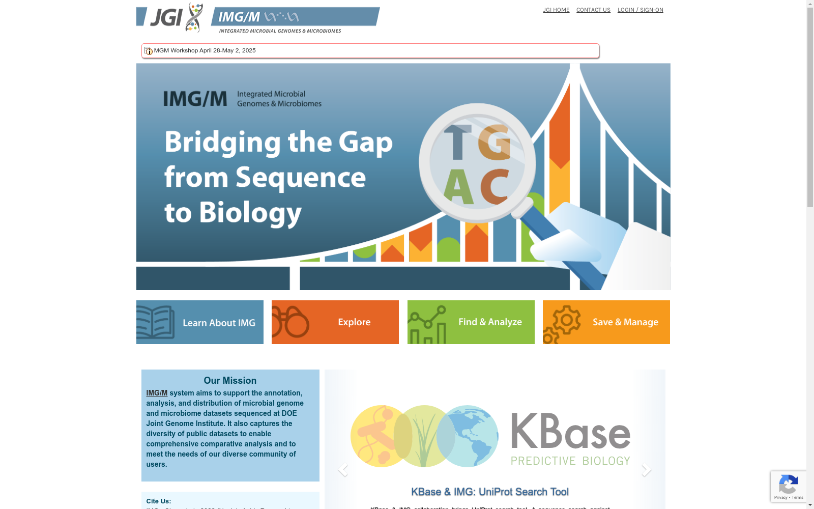 JGI Integrated Microbial Genomes (IMG)|微生物基因组数据集|基因组数据库数据集