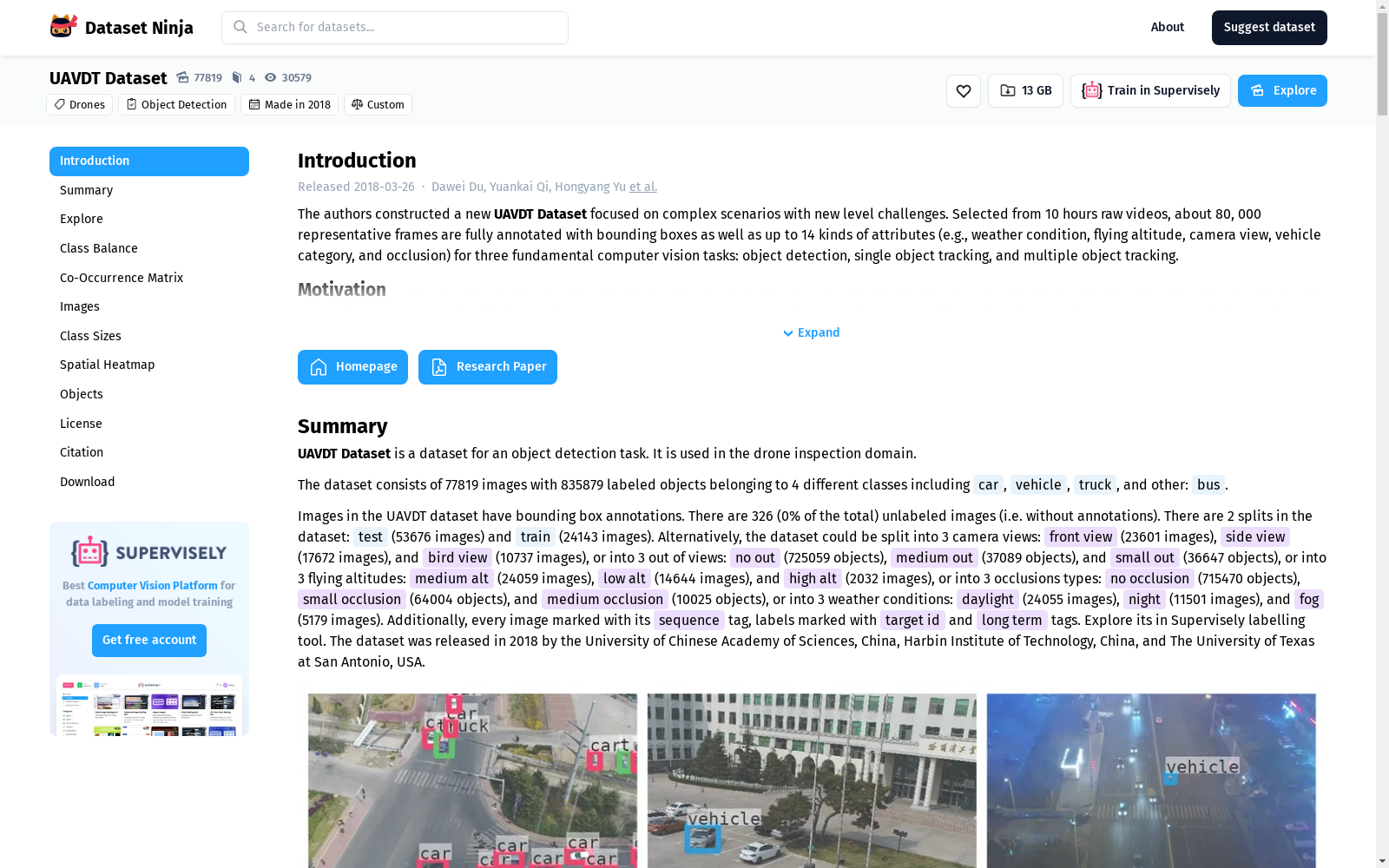 UAVDT Dataset|无人机视觉数据集|目标跟踪数据集