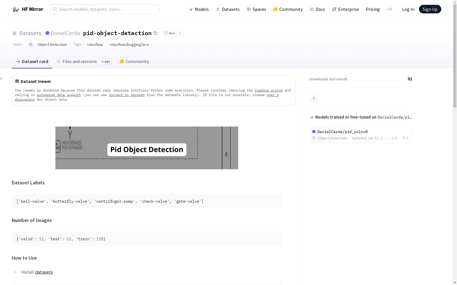DanielCerda/pid-object-detection|工业部件检测数据集|计算机视觉数据集