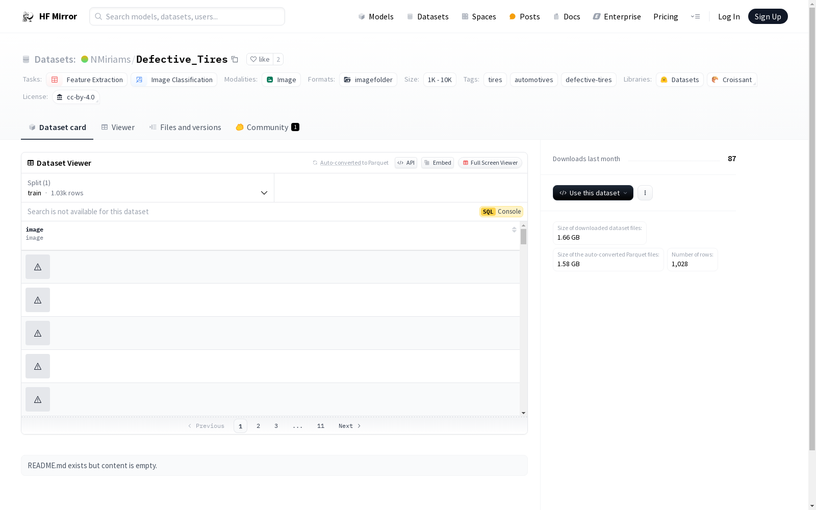 NMiriams/Defective_Tires|缺陷检测数据集|图像分类数据集