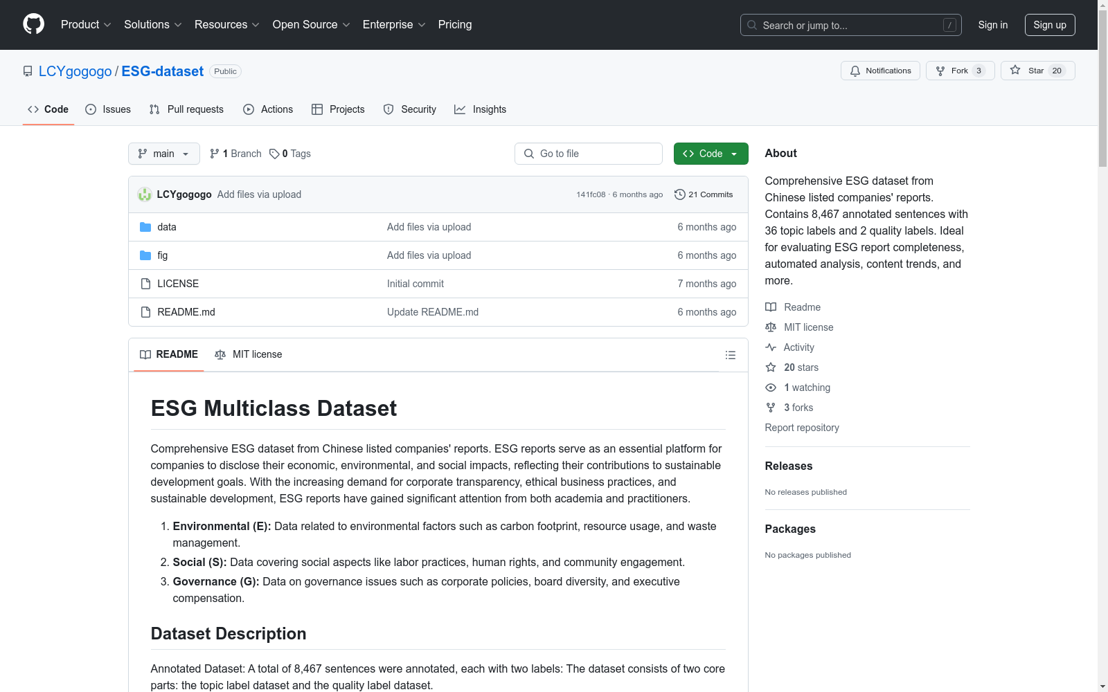 ESG Multiclass Dataset|ESG分析数据集|自动化数据处理数据集