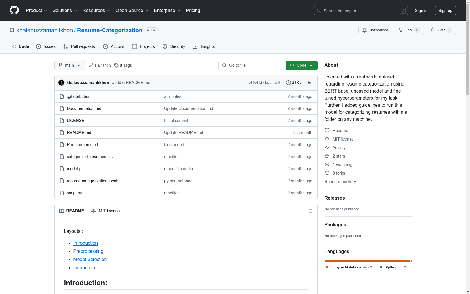 Resume Categorization Dataset|简历分类数据集|自然语言处理数据集