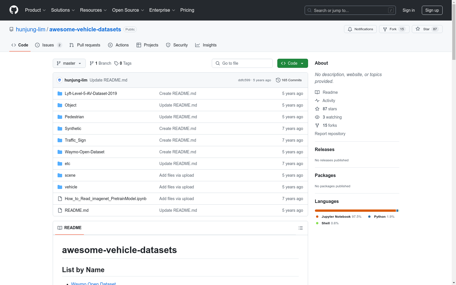 awesome-vehicle-datasets|自动驾驶数据集|车辆检测数据集