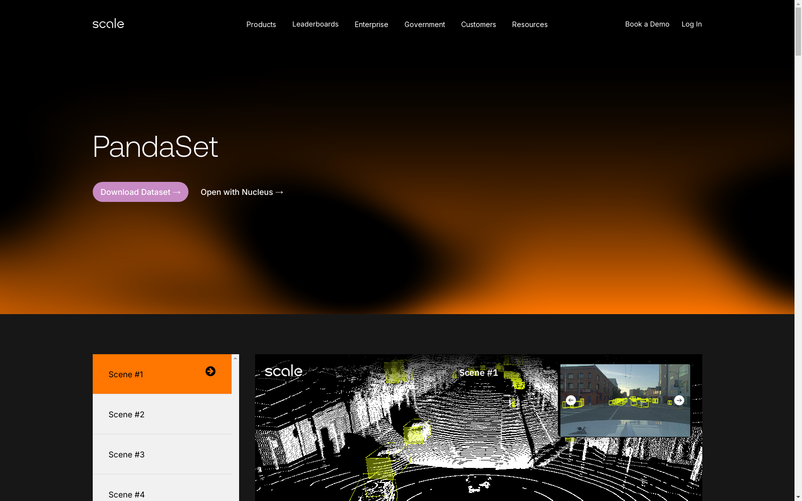 Pandaset|自动驾驶数据集|数据集数据集