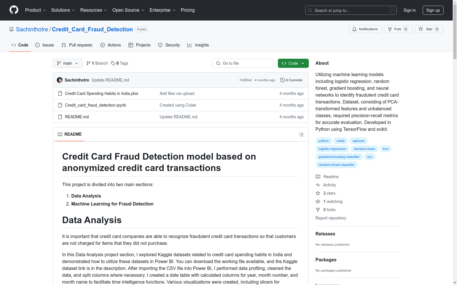 Kaggle Credit Card Fraud Detection Dataset|信用卡欺诈检测数据集