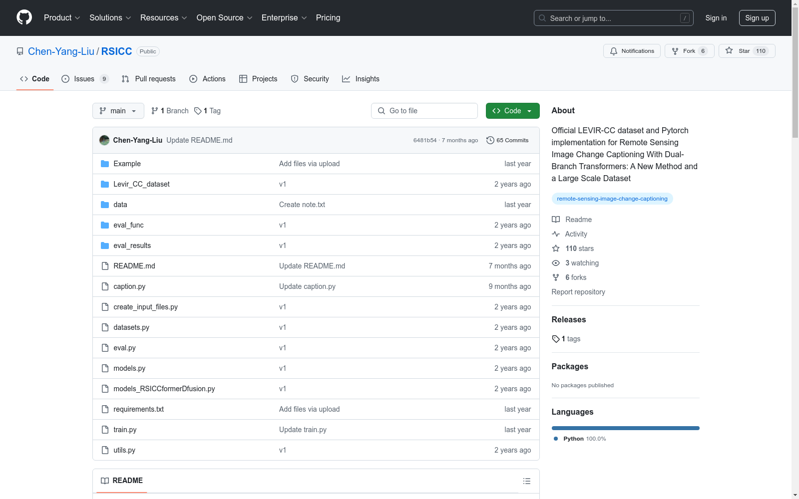 LEVIR-CC Dataset|遥感技术数据集|图像处理数据集