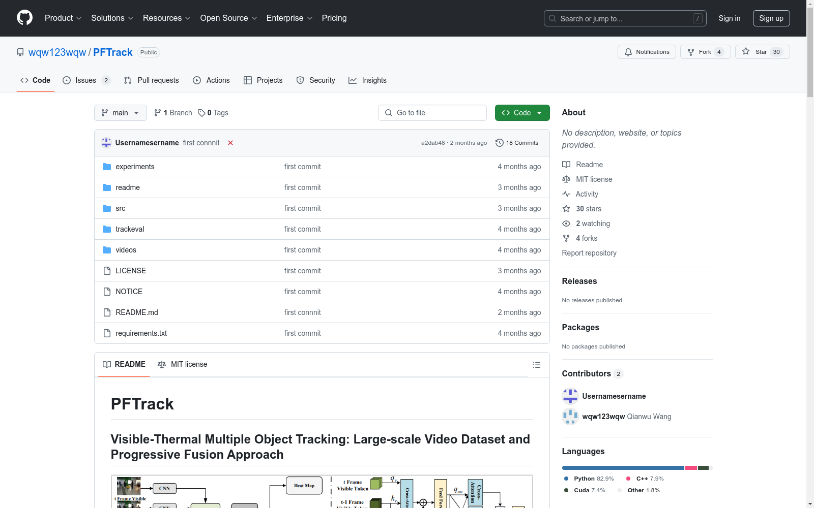 VT-MOT|多目标跟踪数据集|视频分析数据集