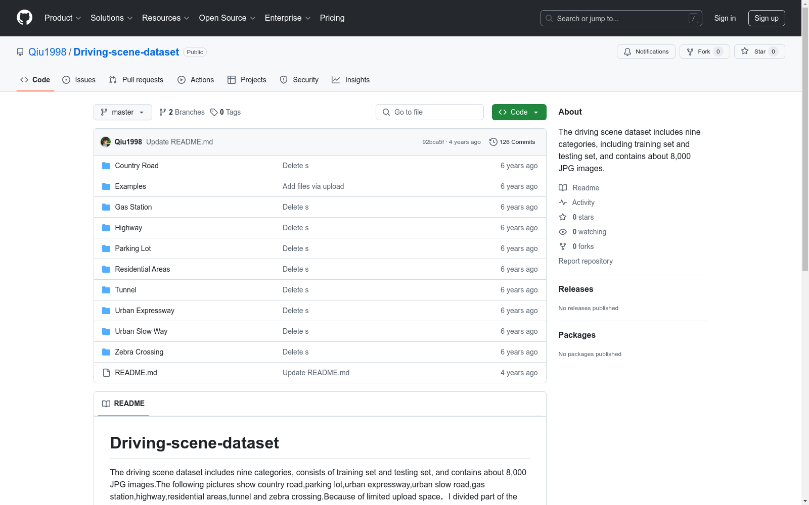 Driving-scene-dataset|自动驾驶数据集|计算机视觉数据集