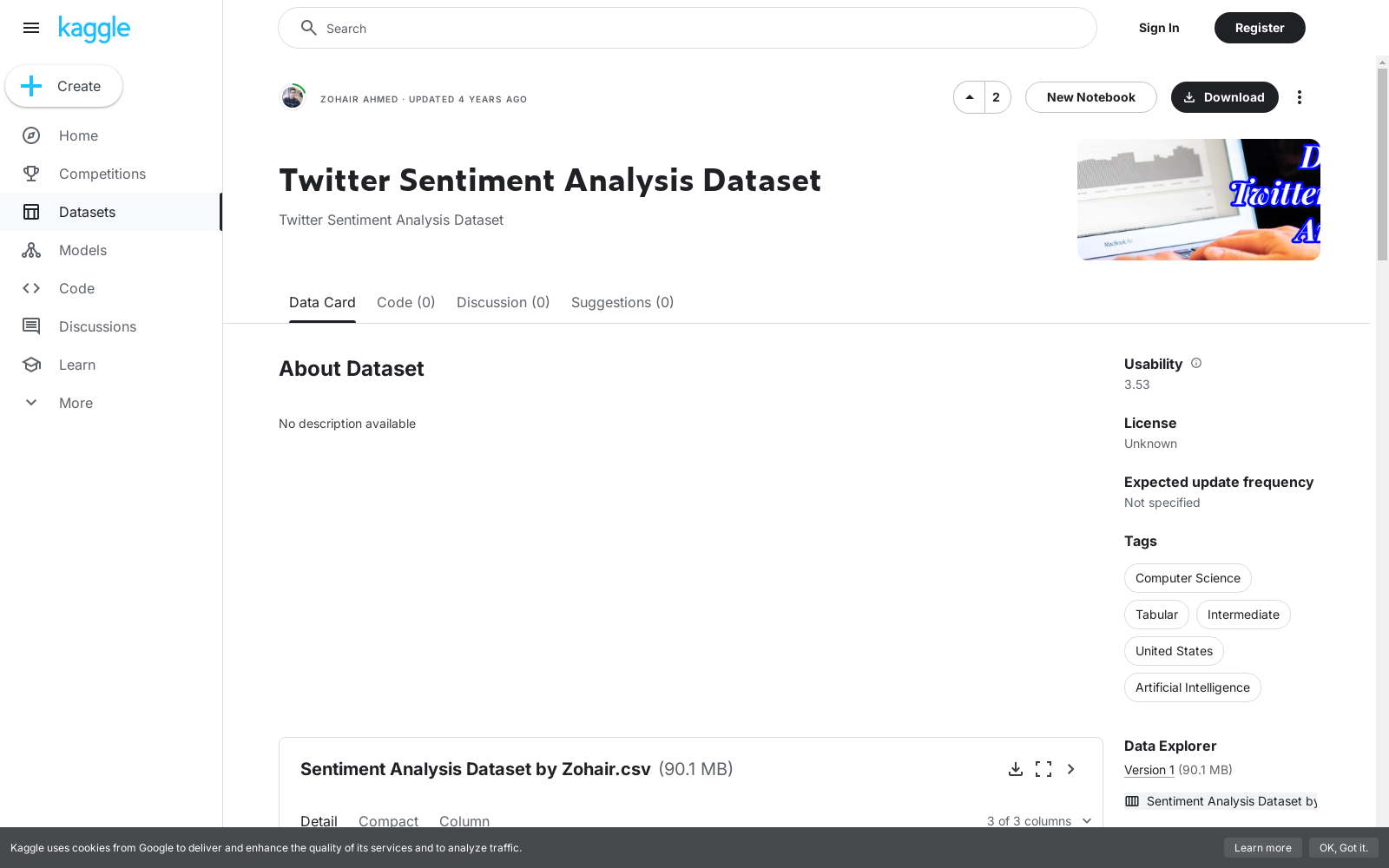 Twitter Sentiment Analysis Dataset|情感分析数据集|社交媒体数据集