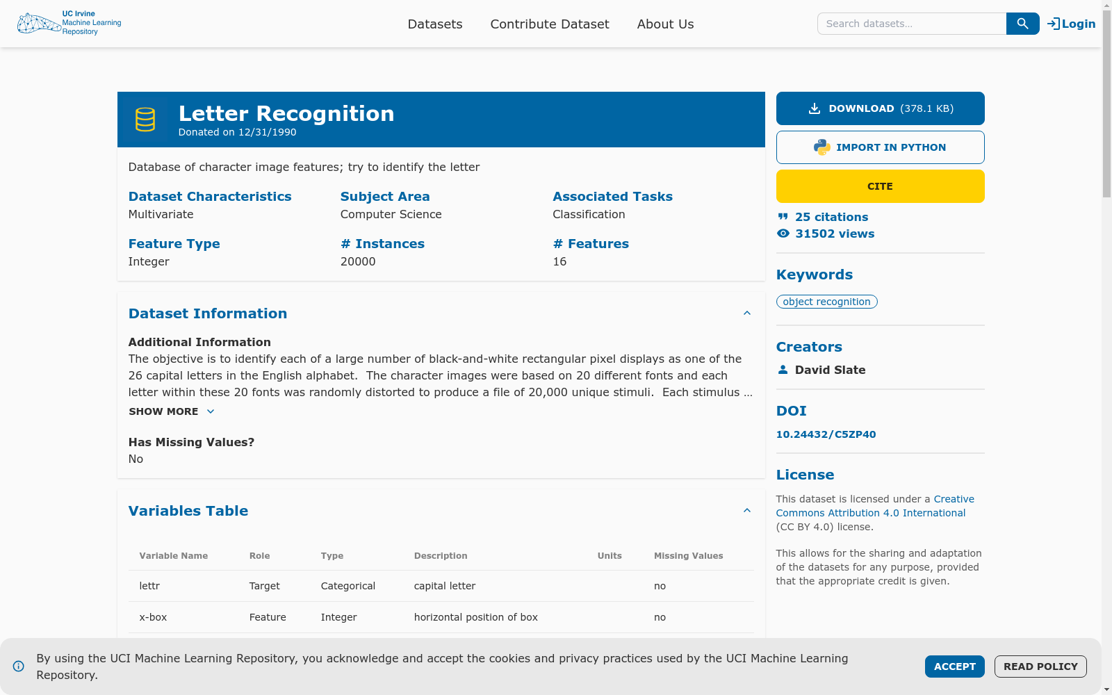 遇见数据集-让每个数据集都被发现，让每一次遇见都有价值