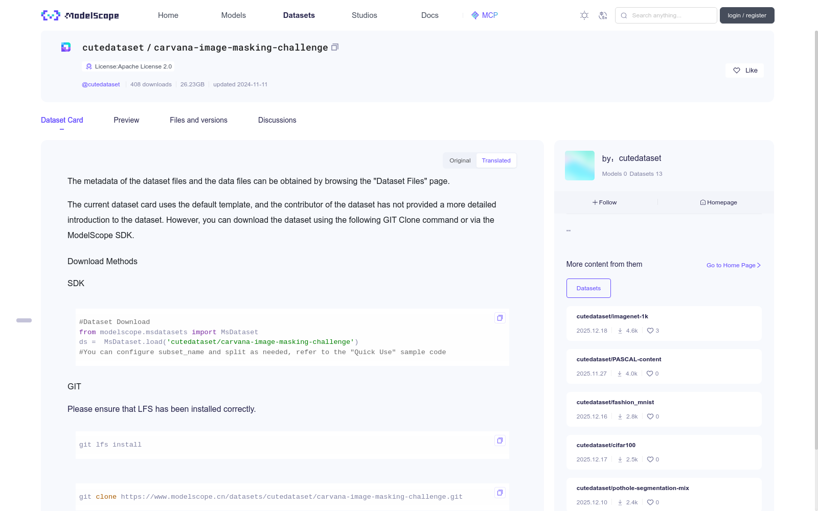 carvana-image-masking-challenge|图像处理数据集|汽车数据集