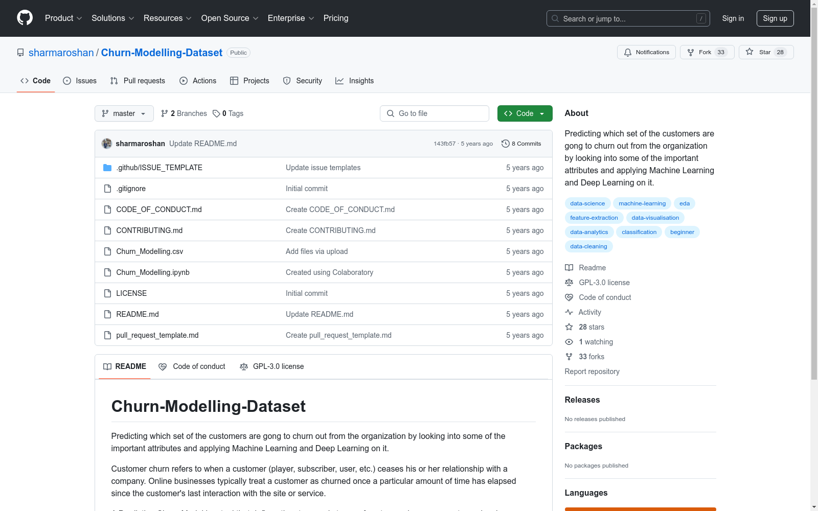 Churn-Modelling-Dataset|客户流失预测数据集|机器学习数据集