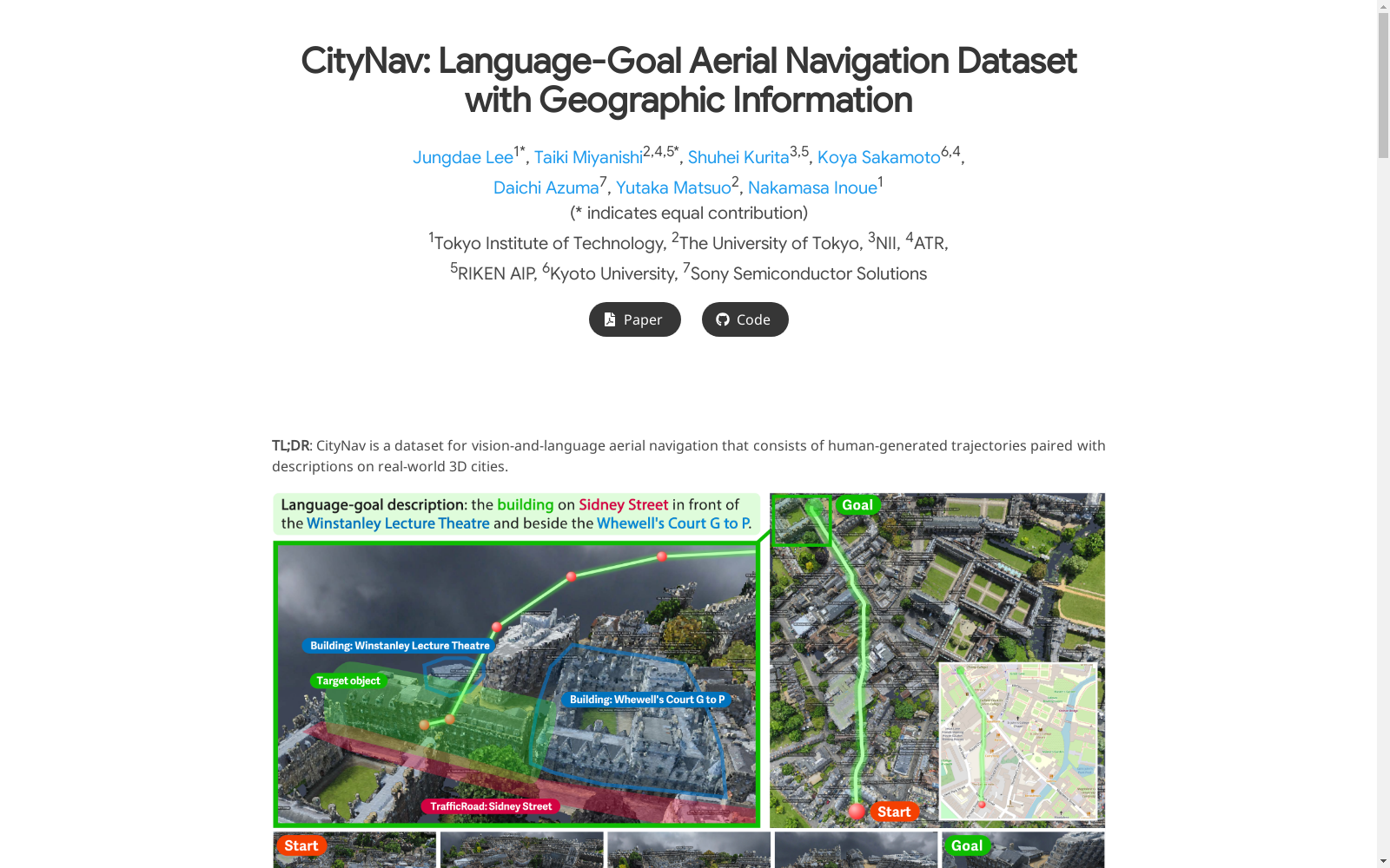 CityNav|空中导航数据集|无人机应用数据集