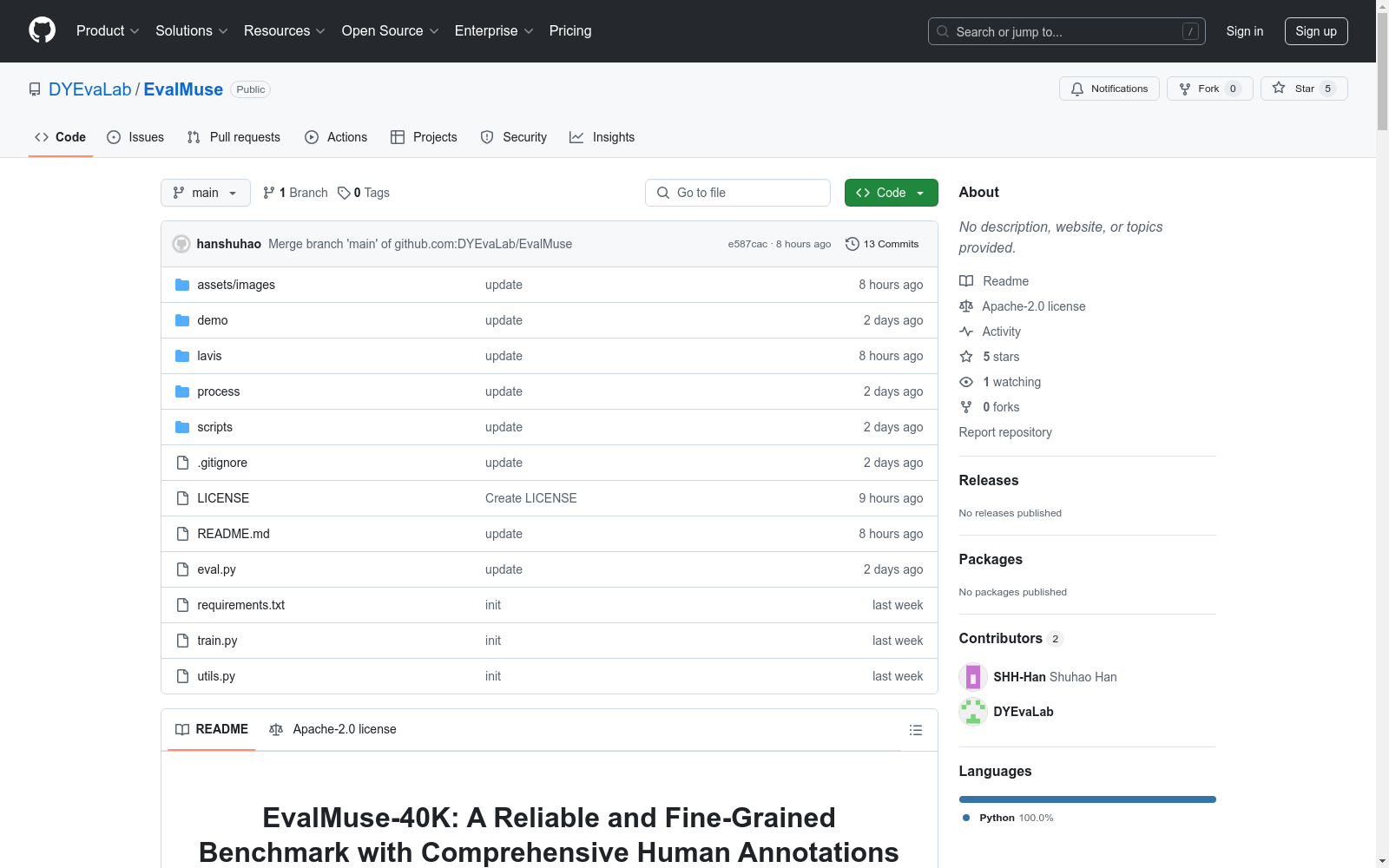 EvalMuse-40K|文本到图像生成数据集|图像-文本对齐数据集