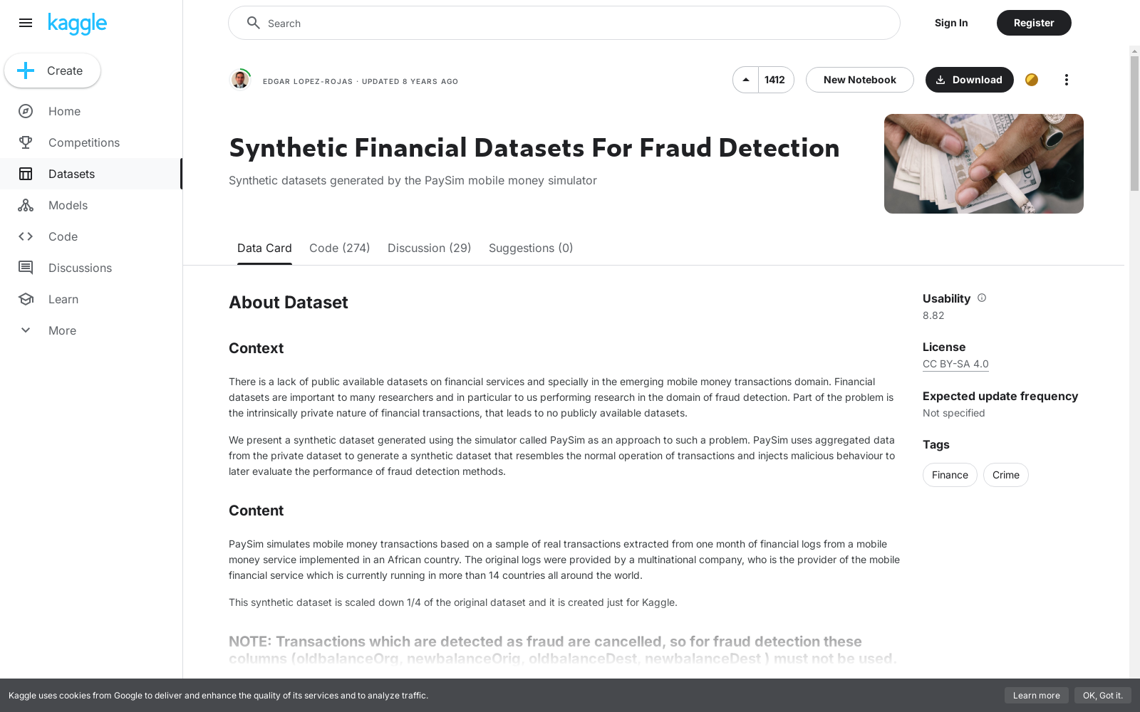 Synthetic Financial Datasets For Fraud Detection|金融欺诈检测数据集|合成数据数据集