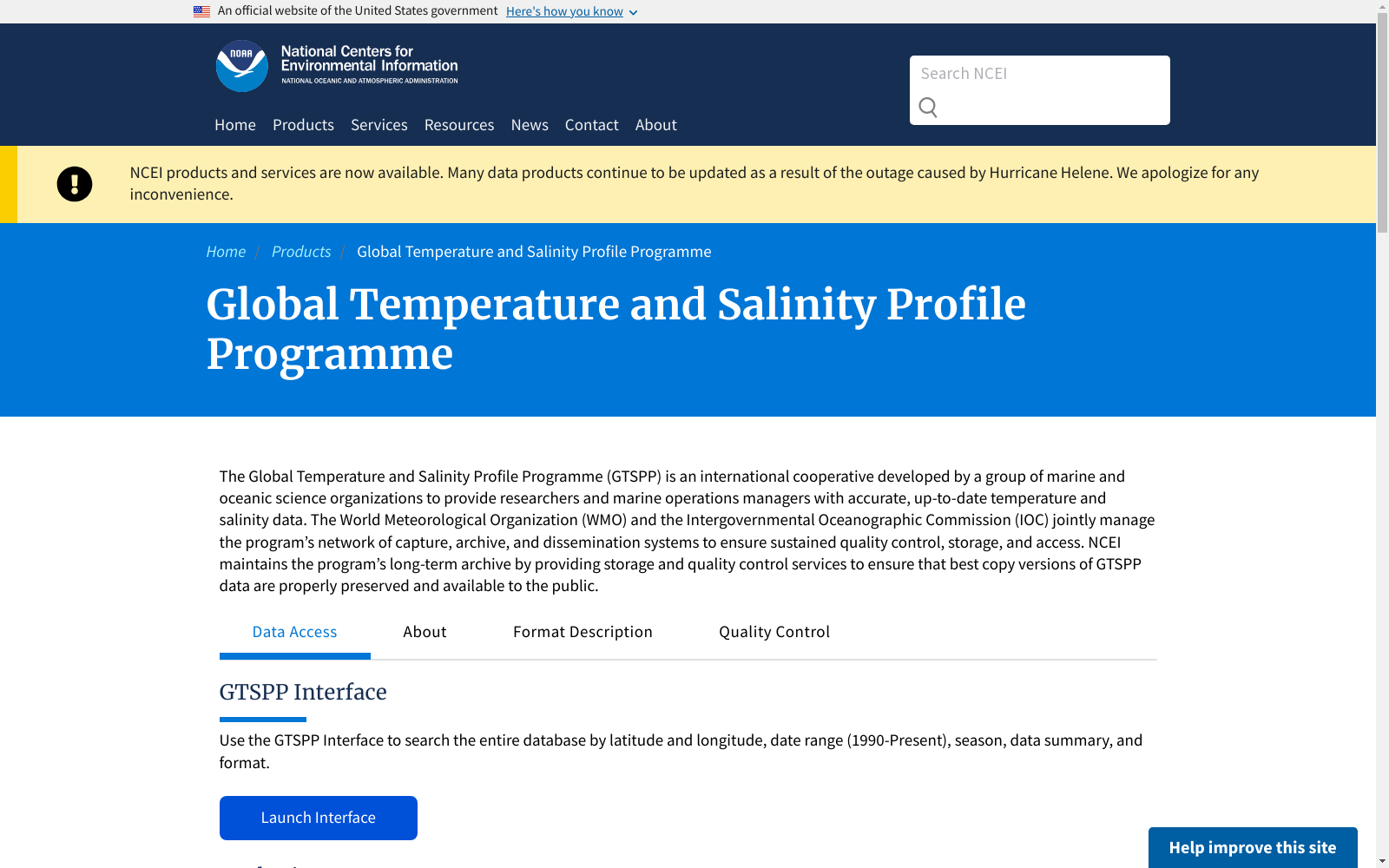 Global Temperature-Salinity Profile Programme (GTSPP) Dataset|海洋科学数据集 ...