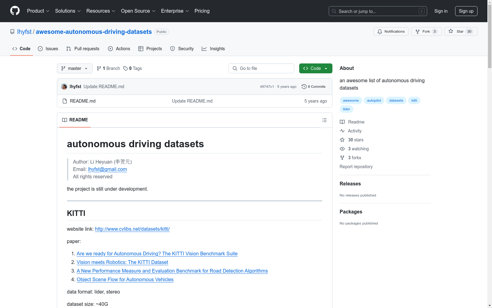 Kitti Semantickitti Lyft Level5 Kaist Urban Data Set Baidu Apolloscapes Virtual Kitti
