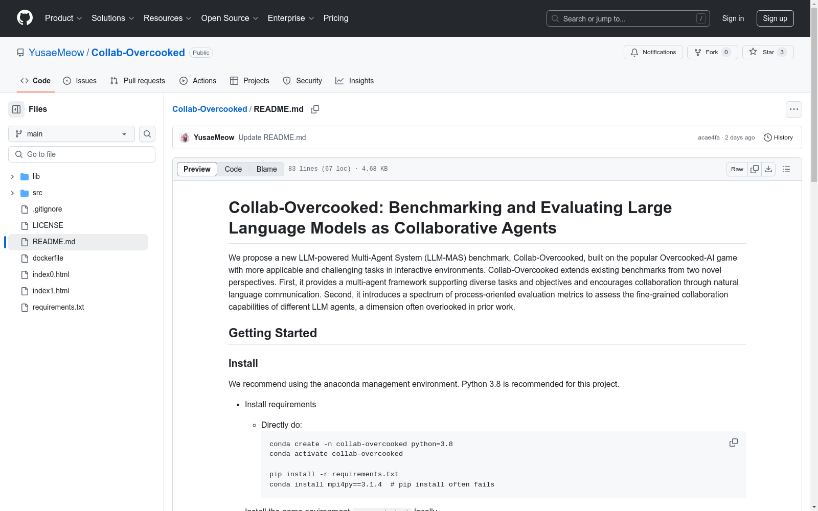 北京邮电大学 发布 Collab-Overcooked 数据集, 应用在 多智能体协作、自然语言处理 领域