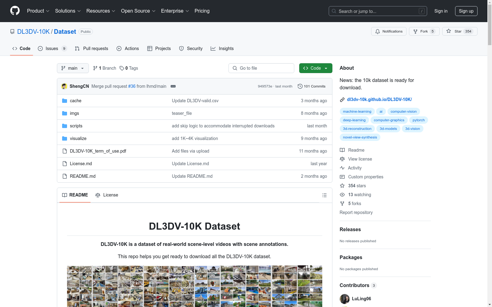 DL3DV-10K|视频分析数据集|计算机视觉数据集