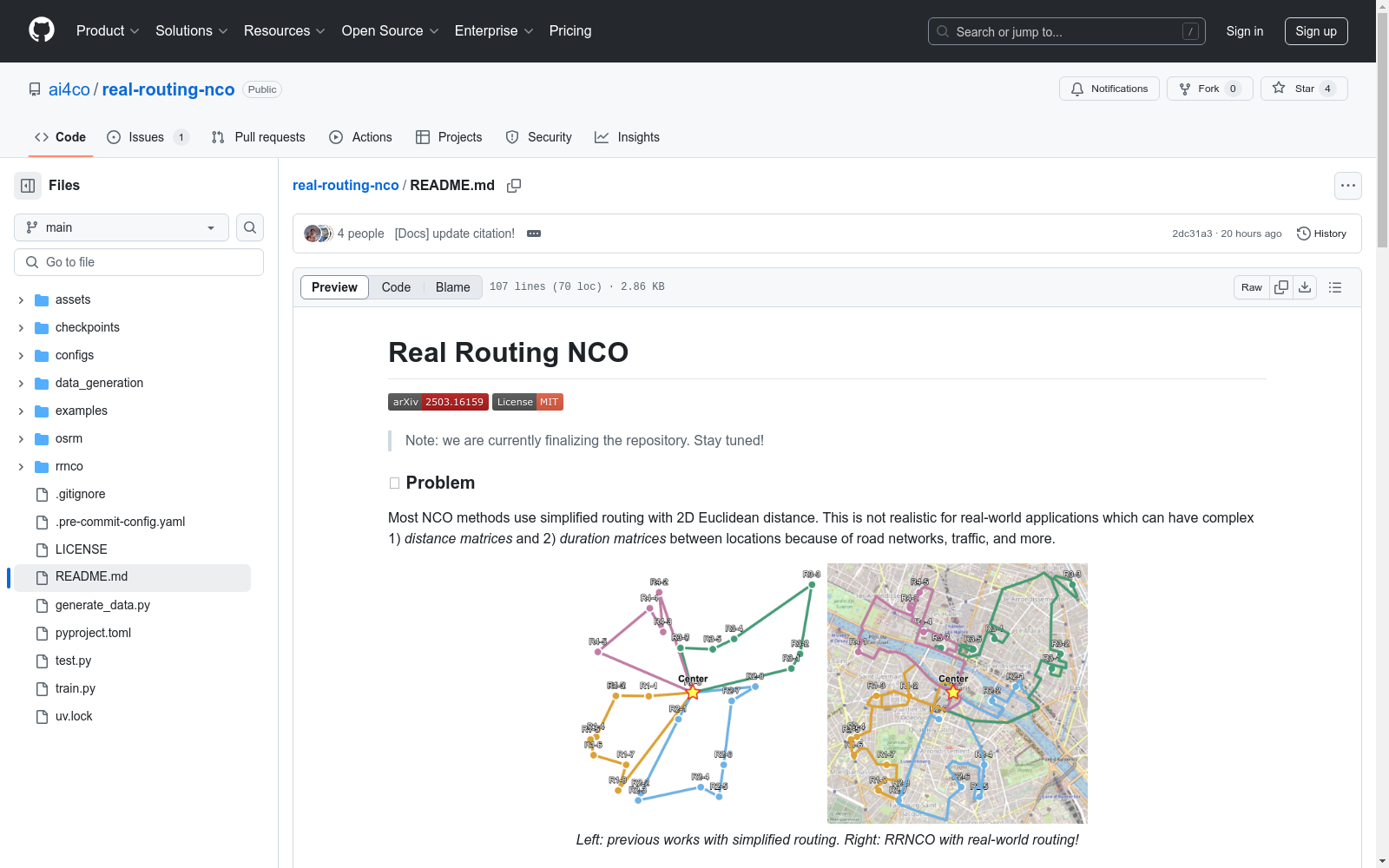 韩国釜山大学 发布 RRNCO real-world VRP dataset 数据集, 应用在 车辆路径问题、神经组合优化 领域