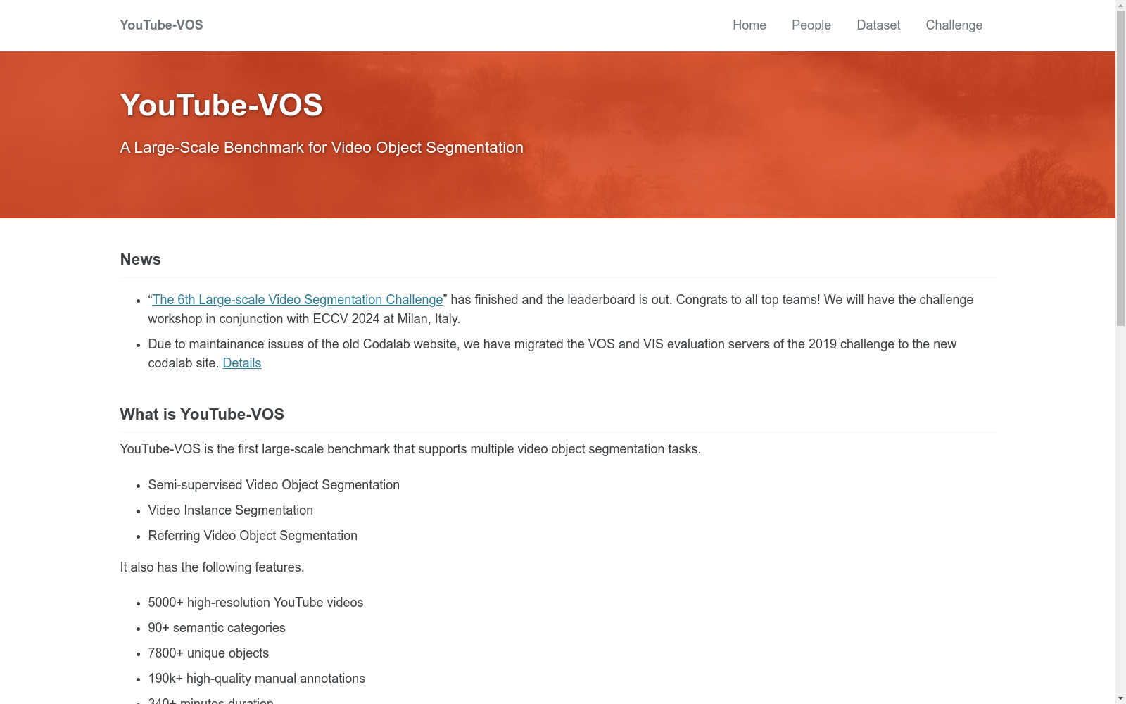 YouTube-VOS|视频对象分割数据集|计算机视觉数据集