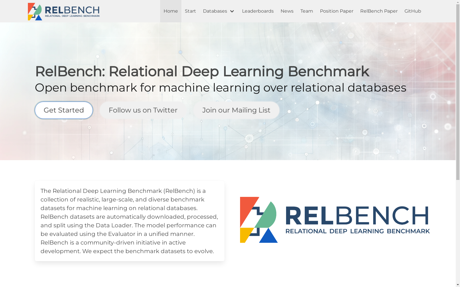 RELBENCH|图神经网络数据集|关系数据库数据集