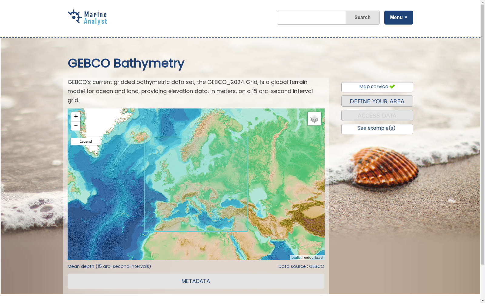 GEBCO Bathymetry|海底地形数据集|高程数据数据集