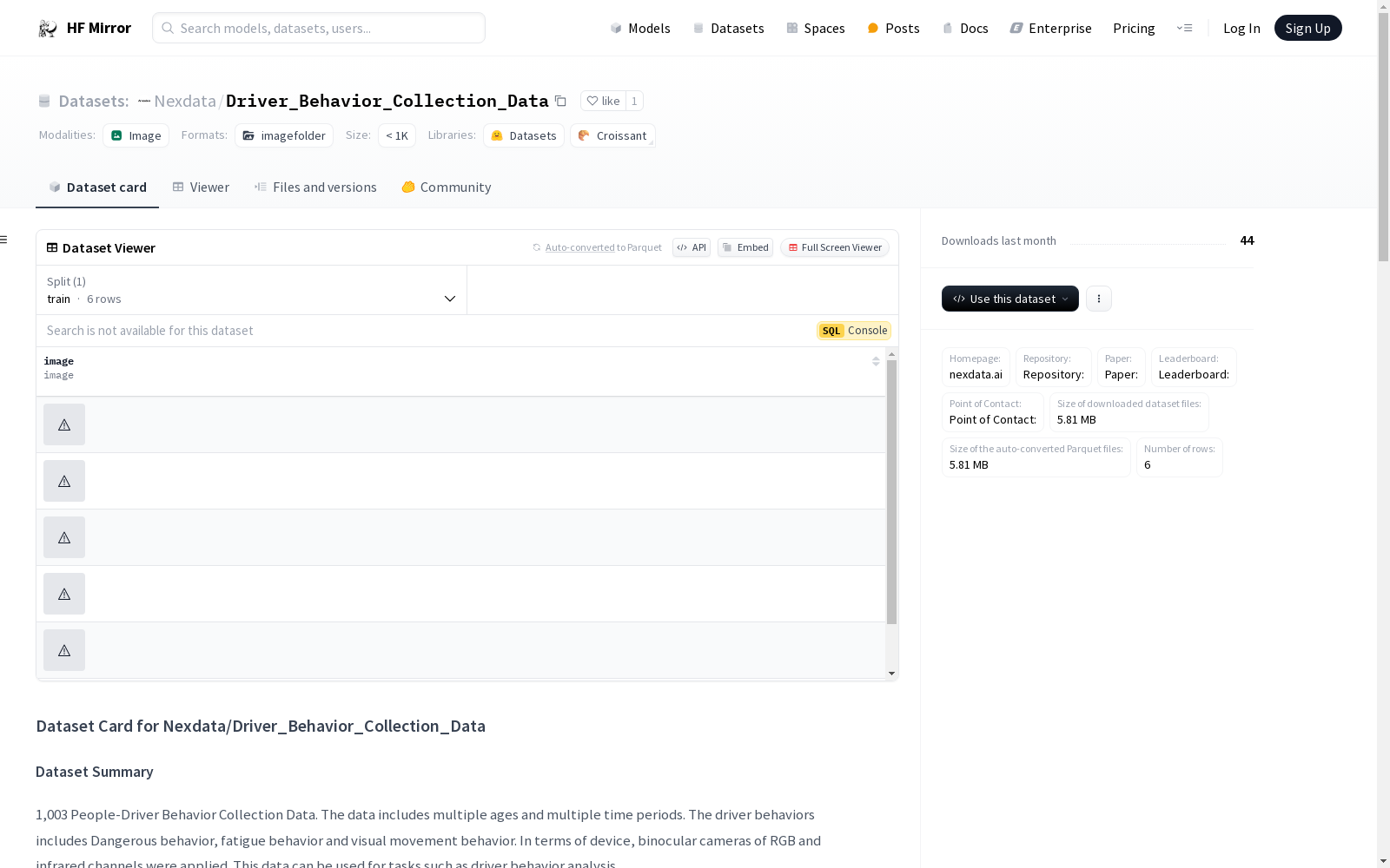 Nexdata/Driver_Behavior_Collection_Data|驾驶员行为分析数据集|交通安全数据集