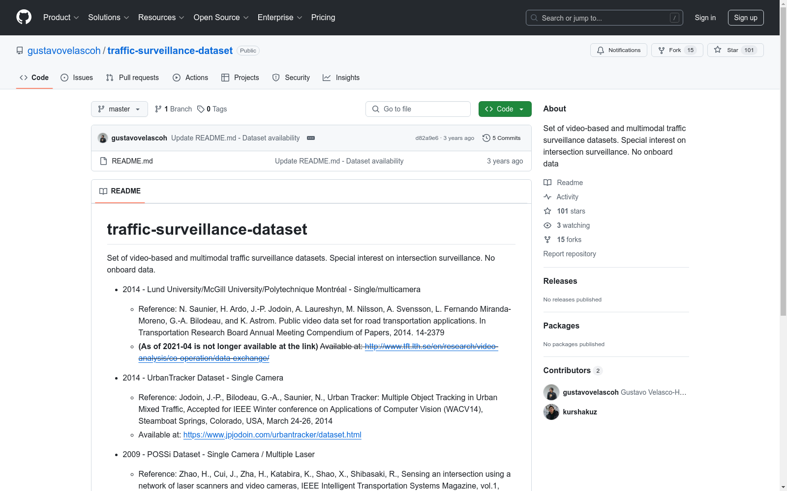 traffic-surveillance-dataset|交通监控数据集|视频分析数据集