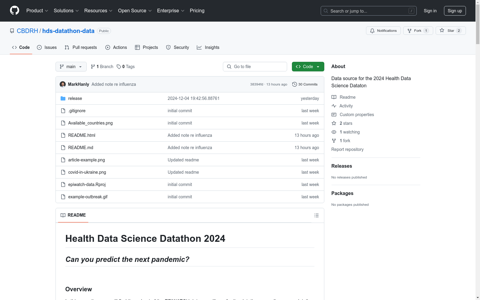 EPIWATCH|传染病监测数据集|新闻分析数据集