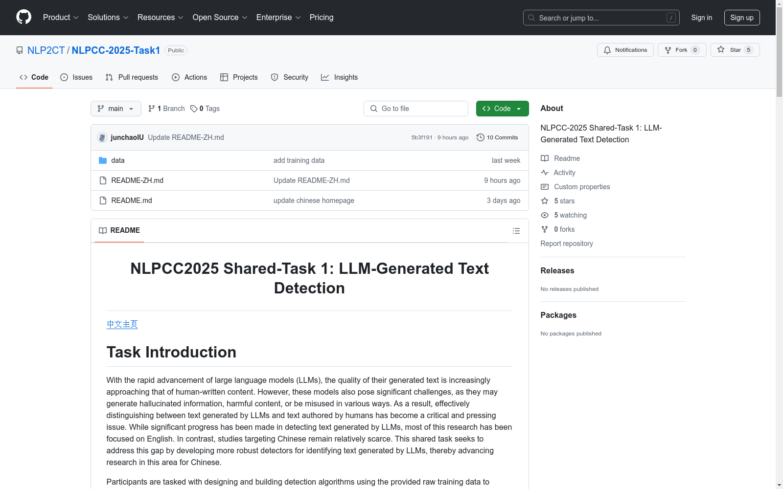 DetectRL-ZH|自然语言处理数据集|模型评估数据集