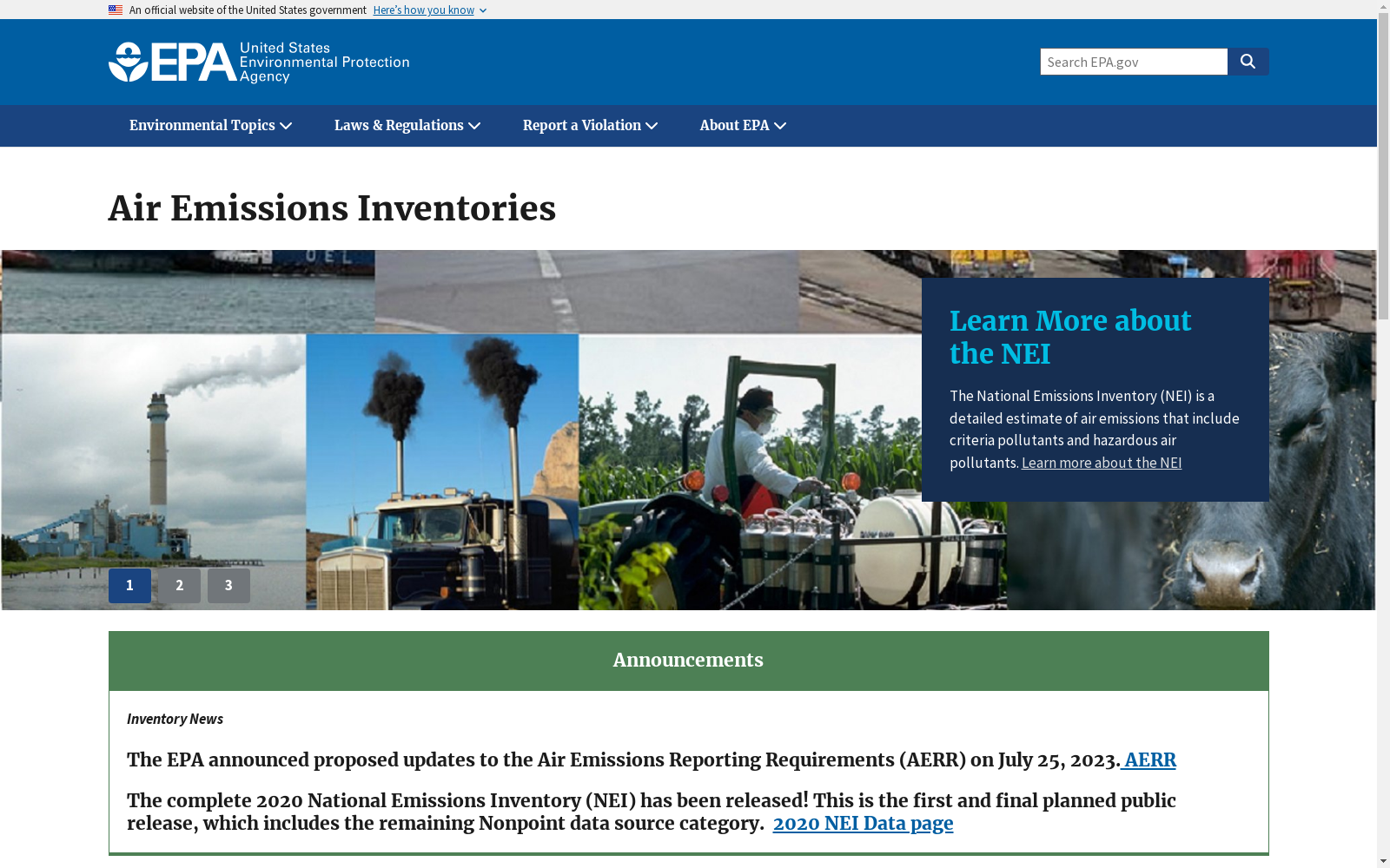 National Emissions Inventory (NEI)|空气污染数据集|环境监测数据集