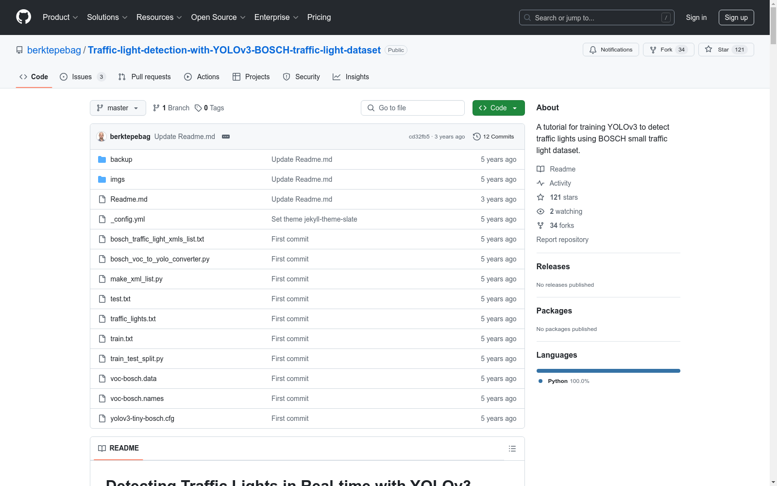 BOSCH Small Traffic Lights Dataset|交通灯检测数据集|机器学习数据集