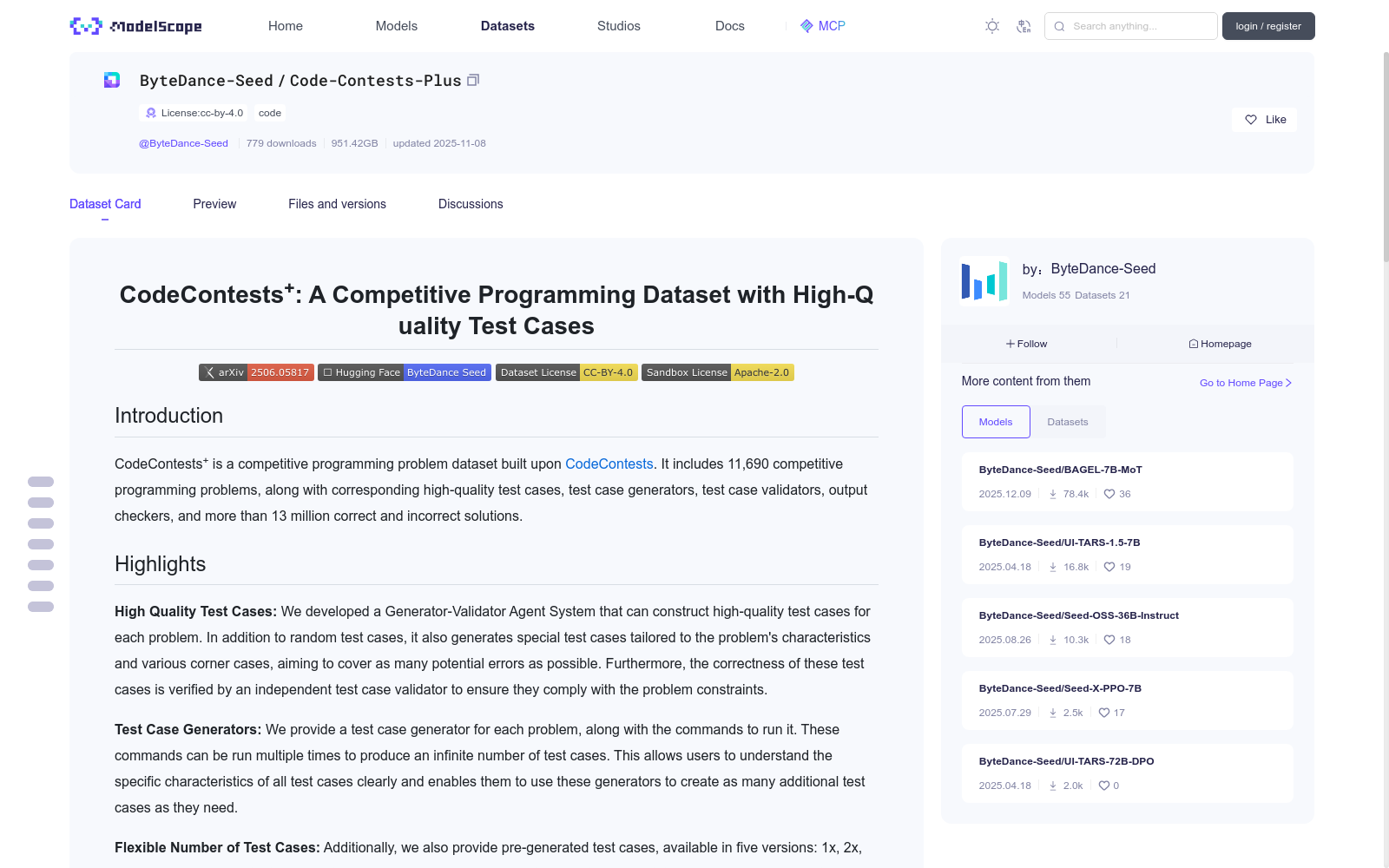 Code-Contests-Plus|编程竞赛数据集|测试用例生成数据集
