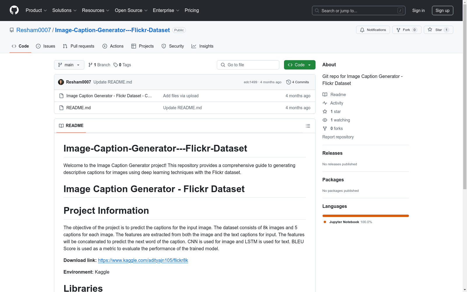 Flickr Dataset|图像描述生成数据集|深度学习数据集
